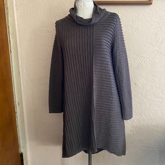 Chalet | Tops | Chalet Alice Ripple Tunic Top Hilo Hem Brown S | Poshmark